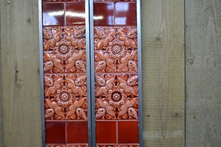 Victorian Fireplace Tiles - V001 - Antique Fireplace Co