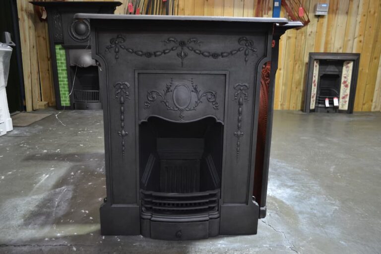 Late-Victorian Edwardian Fireplace - 4101MC - Antique Fireplace Co